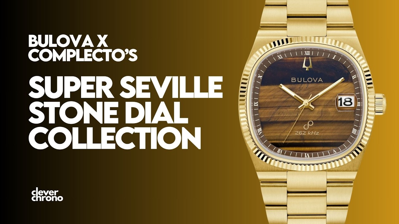 Bulova x Complecto's Super Seville Stone Dial Collection - YouTube