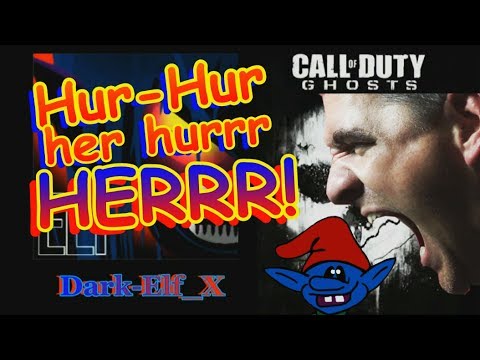 Call of Duty Ghosts Trolling - Hur-Hur her hurrr HERRR! ( Voice Troll ...