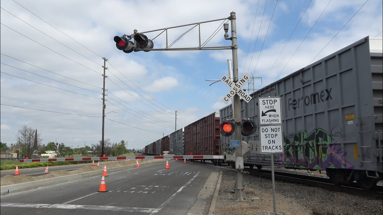 UP 8612 Manifest North - Power Inn Rd Railroad Crossing - SERA ...