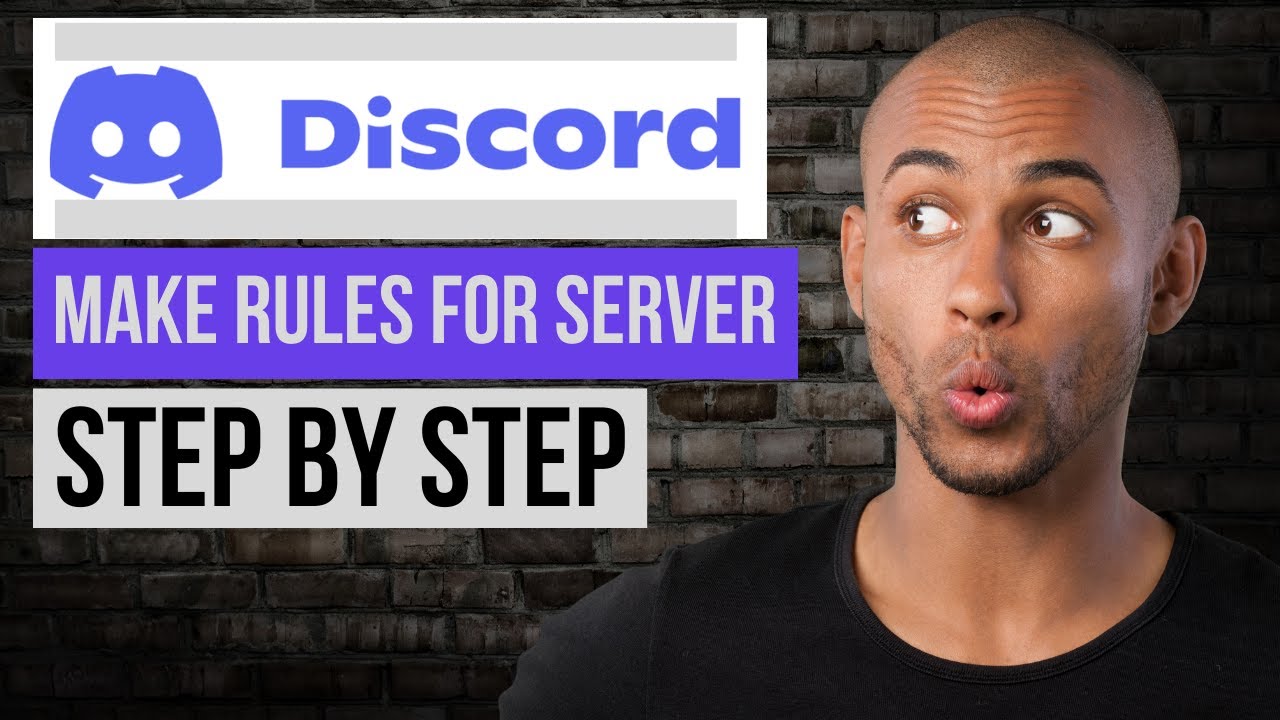How to Make Rules for Discord Server (Step by Step) - YouTube
