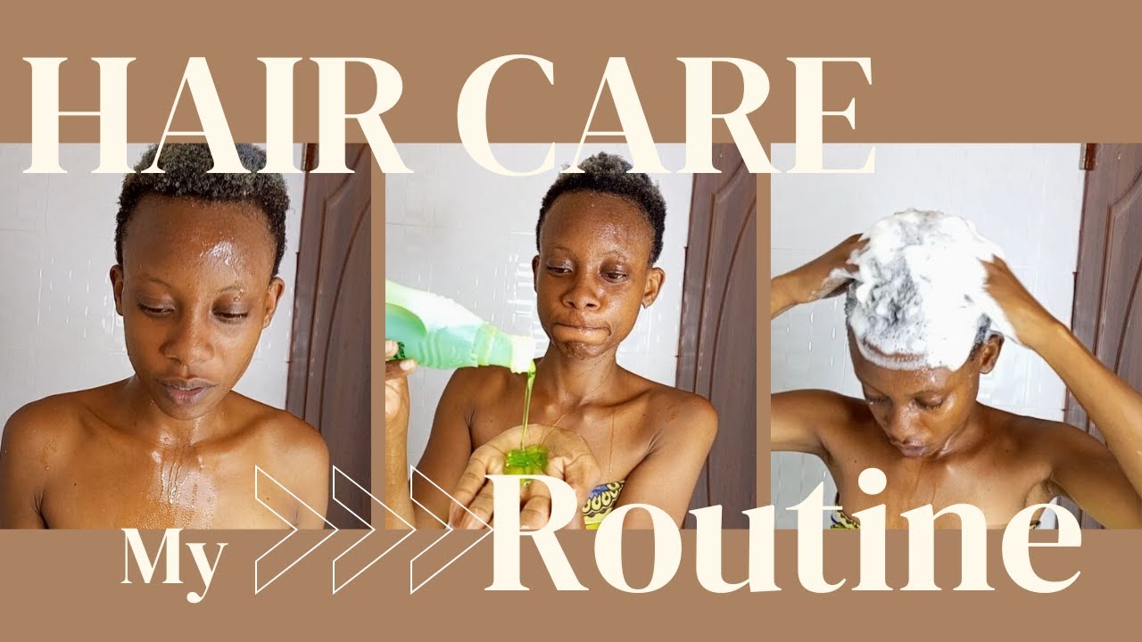 My African Hair Care Routine|| Wash Day|| Weekend Vlog - YouTube