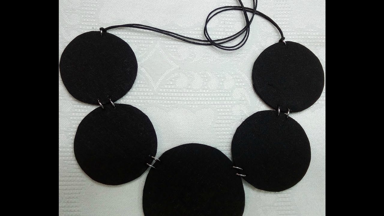 Colar simples by Angolarte - YouTube