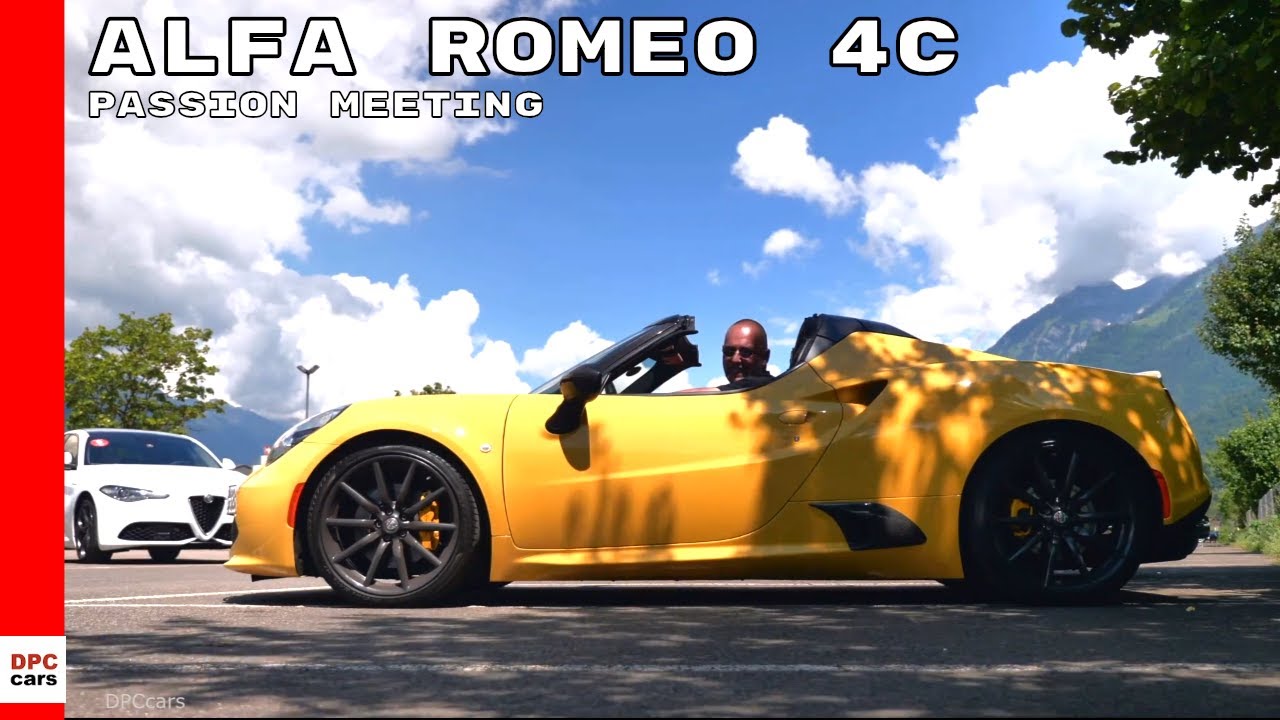 2018 Alfa Romeo 4C meets Giulia & Stelvio at the 4C Passion Meeting ...