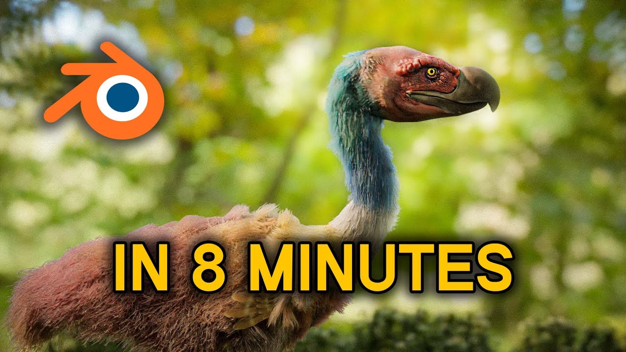 How to Animate Terror BIrds in Blender - YouTube