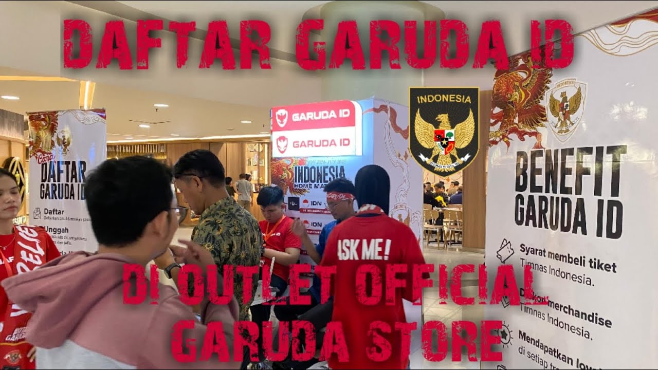CARA DAFTAR GARUDA ID‼️UNTUK BELI TIKET DAN NONTON TIMNAS INDONESIA ...