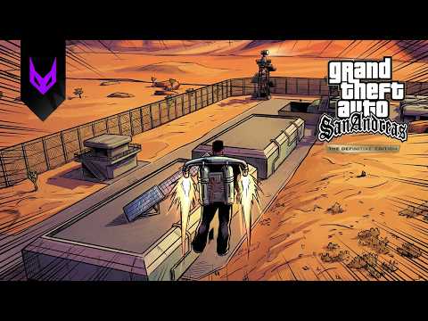 GİZLİ BÖLGEDEN JETPACK ÇALMAK. | GTA San Andreas Bölüm:8
