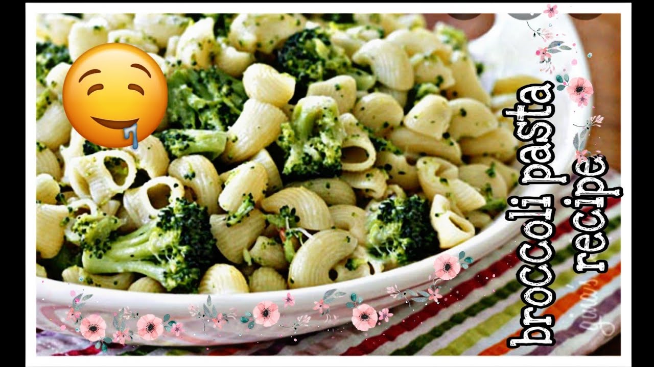 Brocoli pasta recipe yummm..... - YouTube