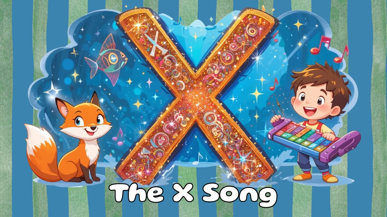 Learn the Letter X | Fun ABC Song for Preschoolers and Toddlers - YouTube