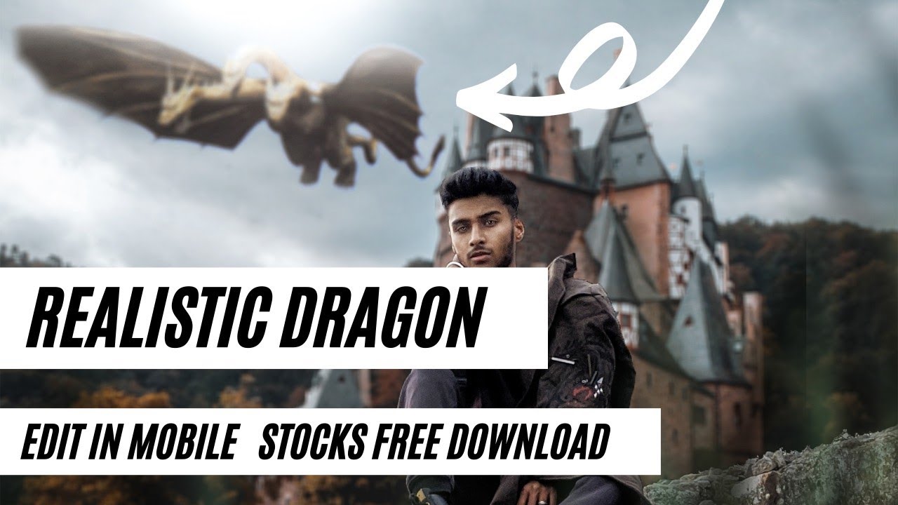 REALISTIC DRAGON- COMPLETE MANIPULATION - Pixelsnap - YouTube