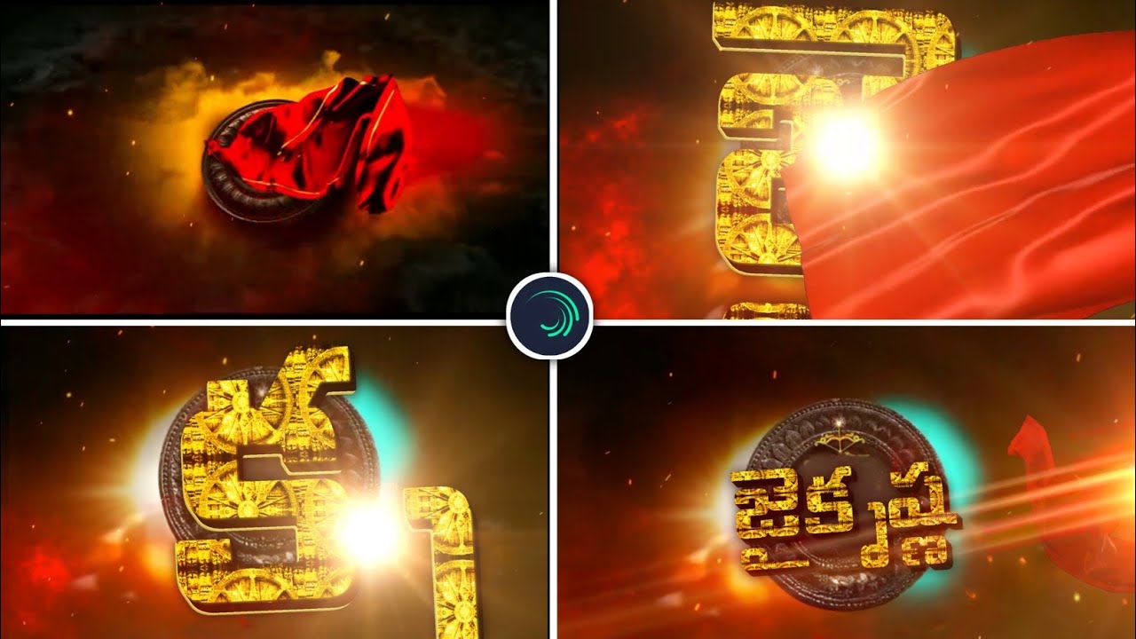 🔥3D Trending Name Art Intro video editing in Alight Motion Instagram ...