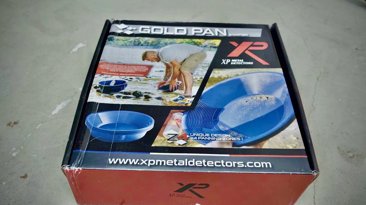 XP gold pan set - YouTube