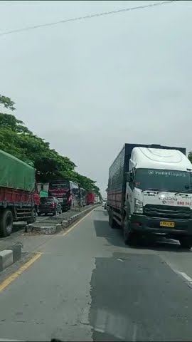 Jebor Trengguli demak arah Kudus, macet ada pekerjaan jalan - YouTube