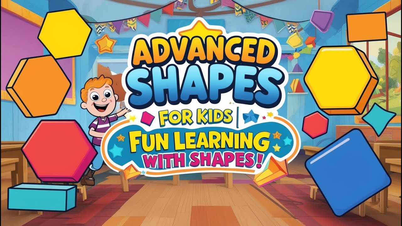 Exciting Shapes Adventure for Kids | Fun Learning Awaits! - YouTube