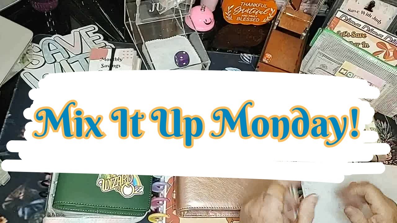 Cash Stuffing | Saving Challenges | Mixed Up Monday | Wizard of Oz ...