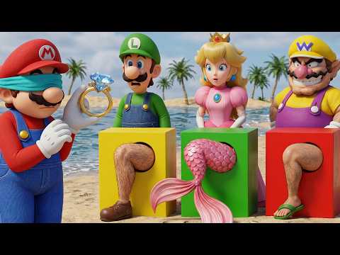 Don’t Choose the WRONG Box, Mario! Mystery Challenge! | The Super Mario Bros Animation
