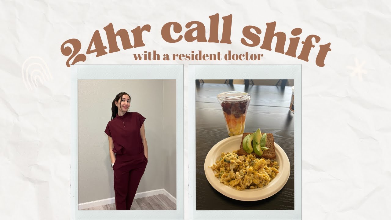 24hr call shift with a resident doctor// sunday work day - YouTube