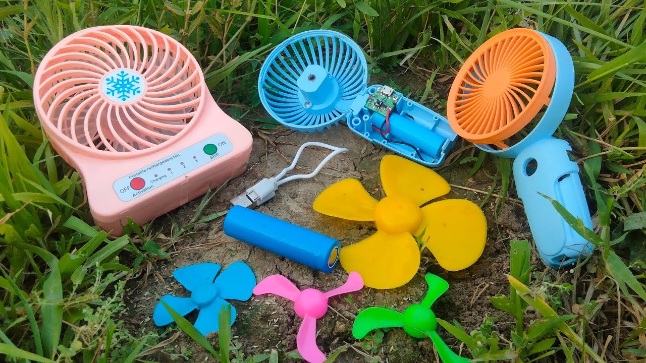 How To Repair Mini Portable Rechargeable Fan | @PresentToy1 - YouTube