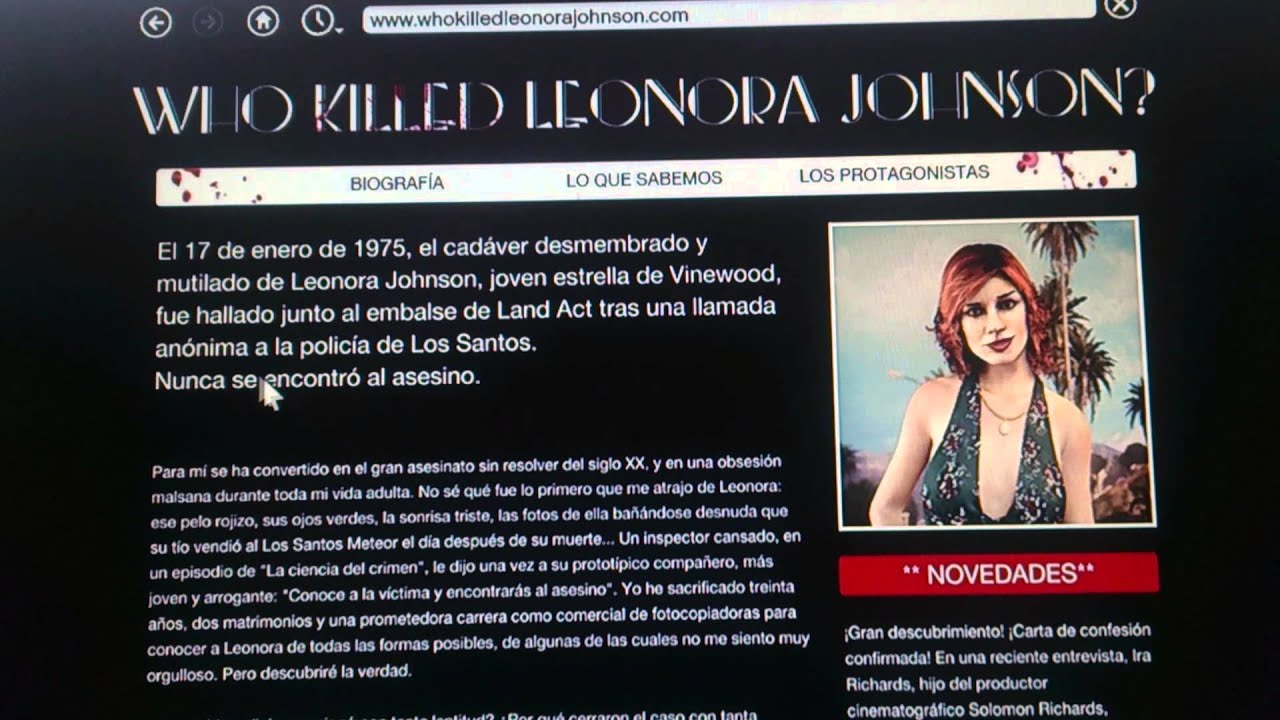 El misterio de Leonora Johnson - YouTube