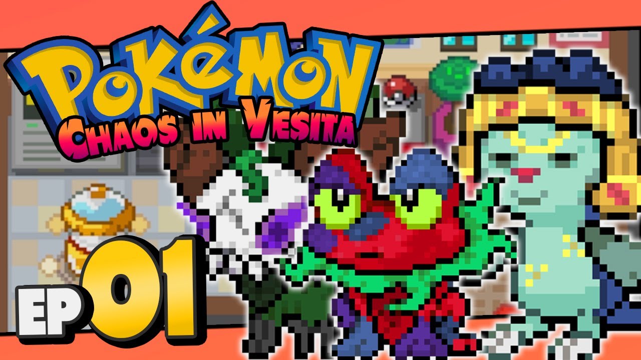 Pokemon Chaos in Vesita Part 1 NEW REGIONAL STARTERS Gameplay ...