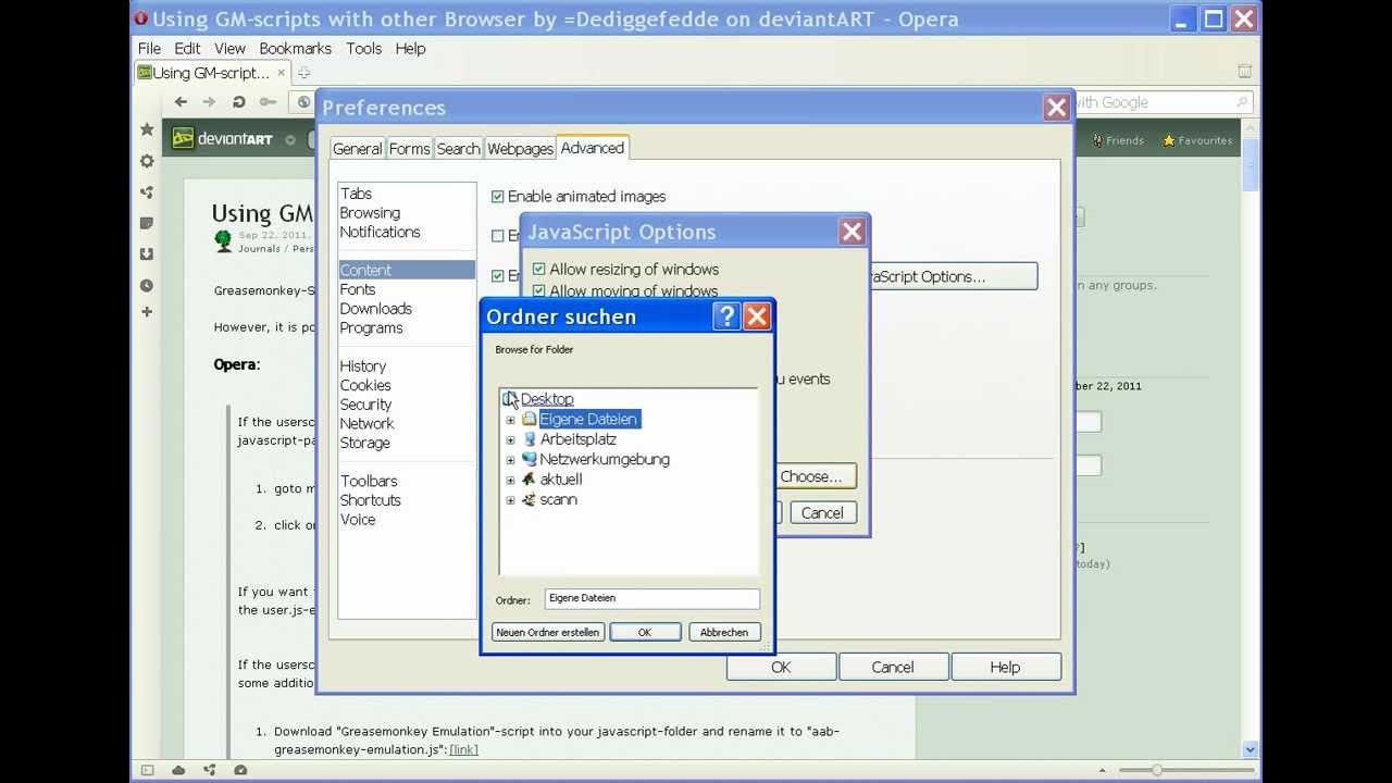 How to use userscripts in Opera - YouTube