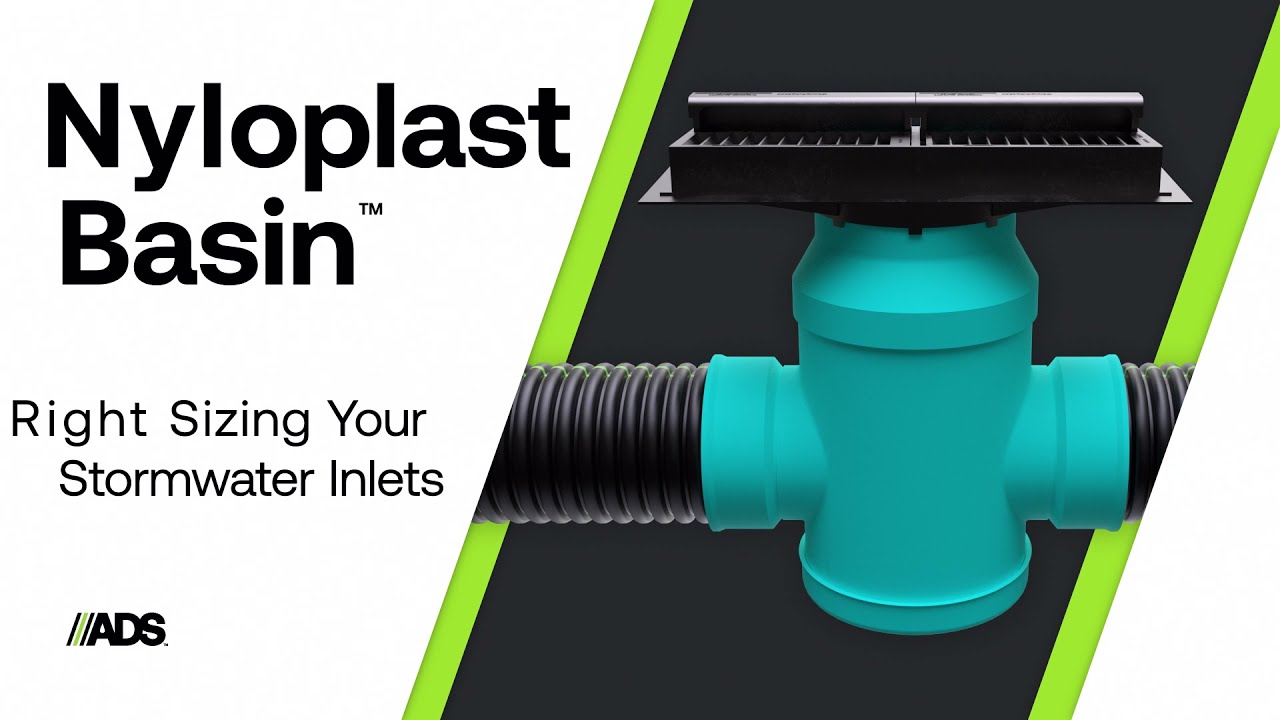 "Right Size" Your Drain with Nyloplast - YouTube