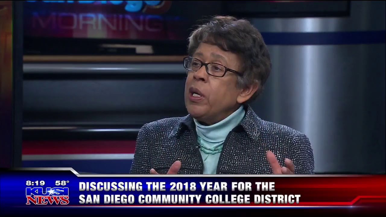 KUSI-SD: Discussing the 2018 Year for the San Diego Community College ...