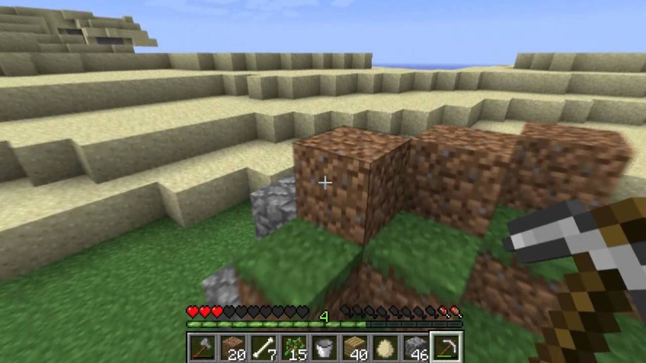 Minecraft - Survival In De Woestijn - Part 8 - Farm - YouTube