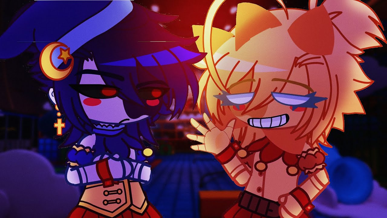 「Sun and moon take care of Gregory • Security Breach • Gacha FNaF ️1/2 ...