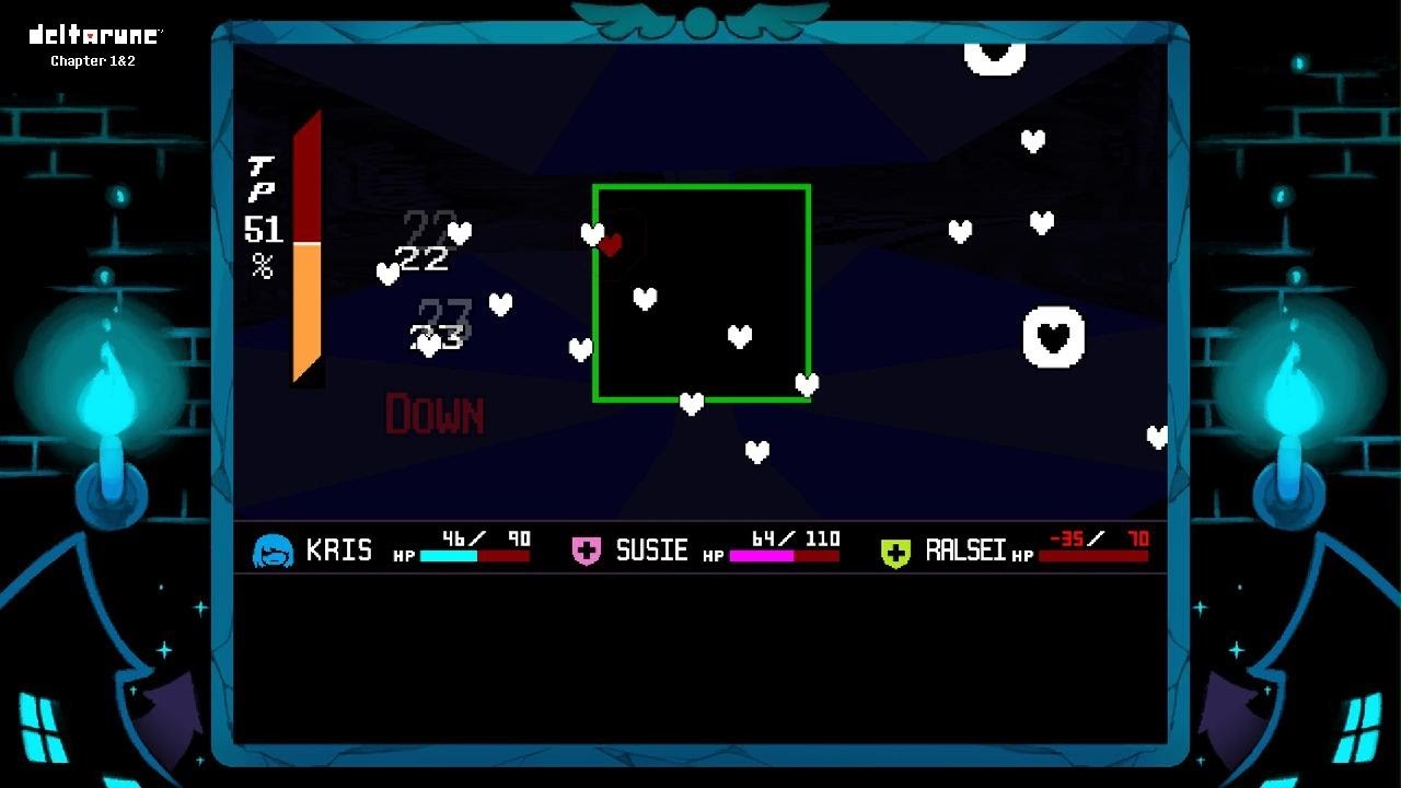 DELTARUNE chapter 1 secret boss - YouTube