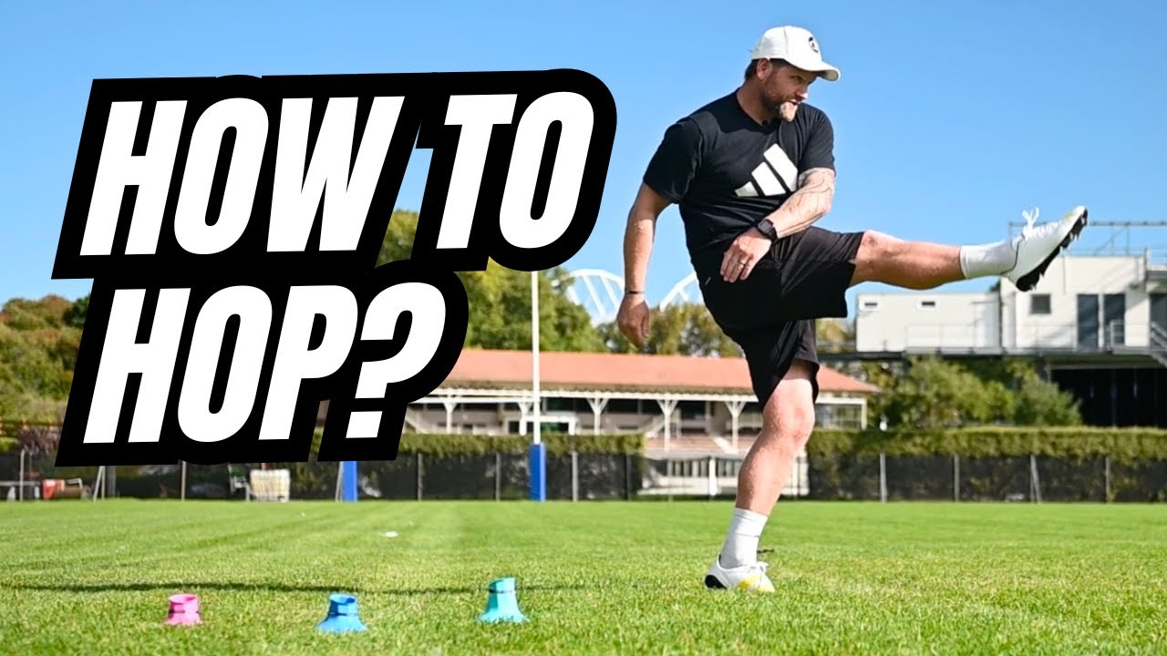 Rugby Kicking Drills | @rugbybricks How To Build The Hop Technique ...