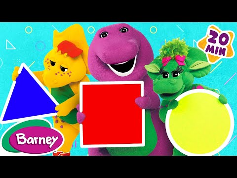 Circles, Squares, and Triangles | Learn About Shapes for Kids | Barney and Friends