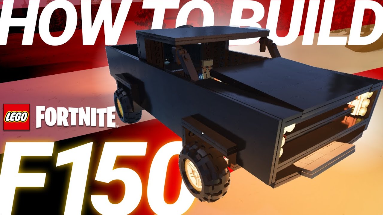 How to Build an F150 !! Lego Fortnite / Pickup Truck / Ford F150 Raptor ...