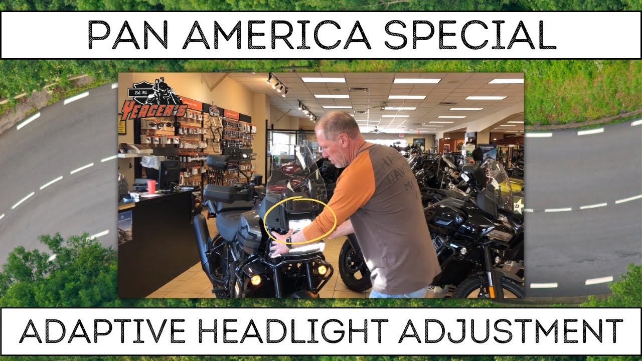 Adaptive Headlight Adjustment for Pan America Special - YouTube