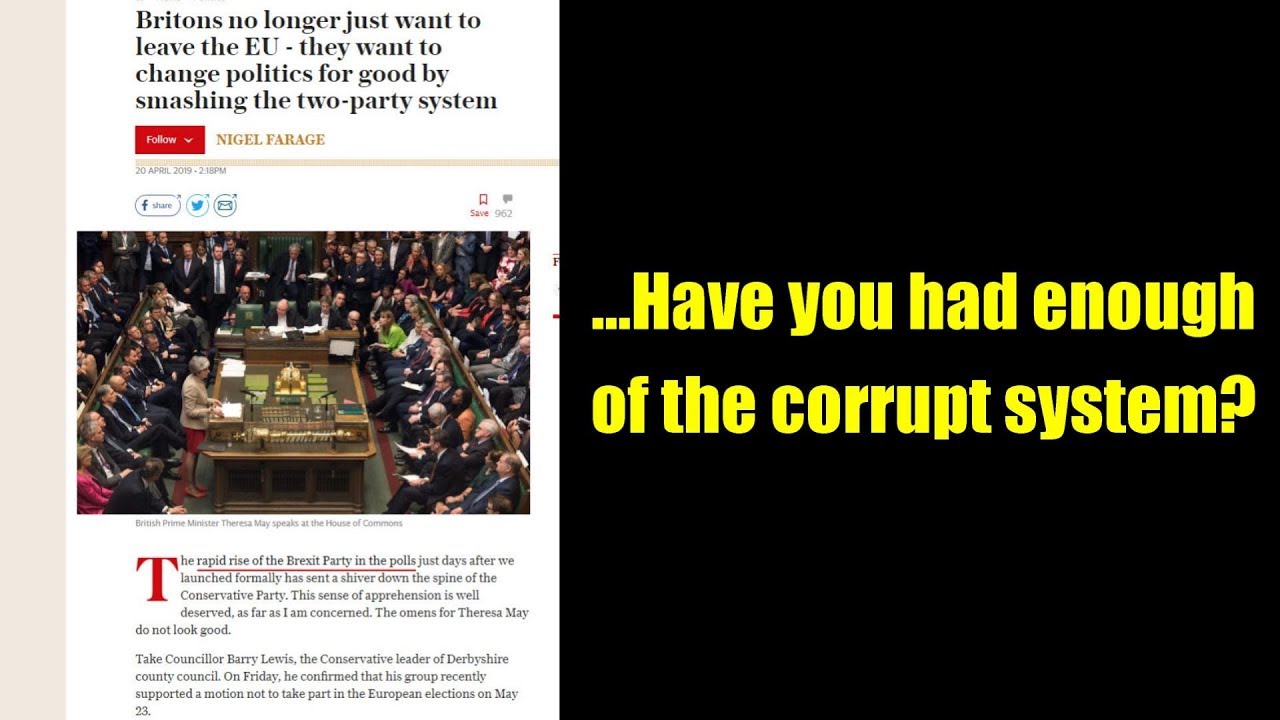 ...Have you had enough of the corrupt system? - YouTube