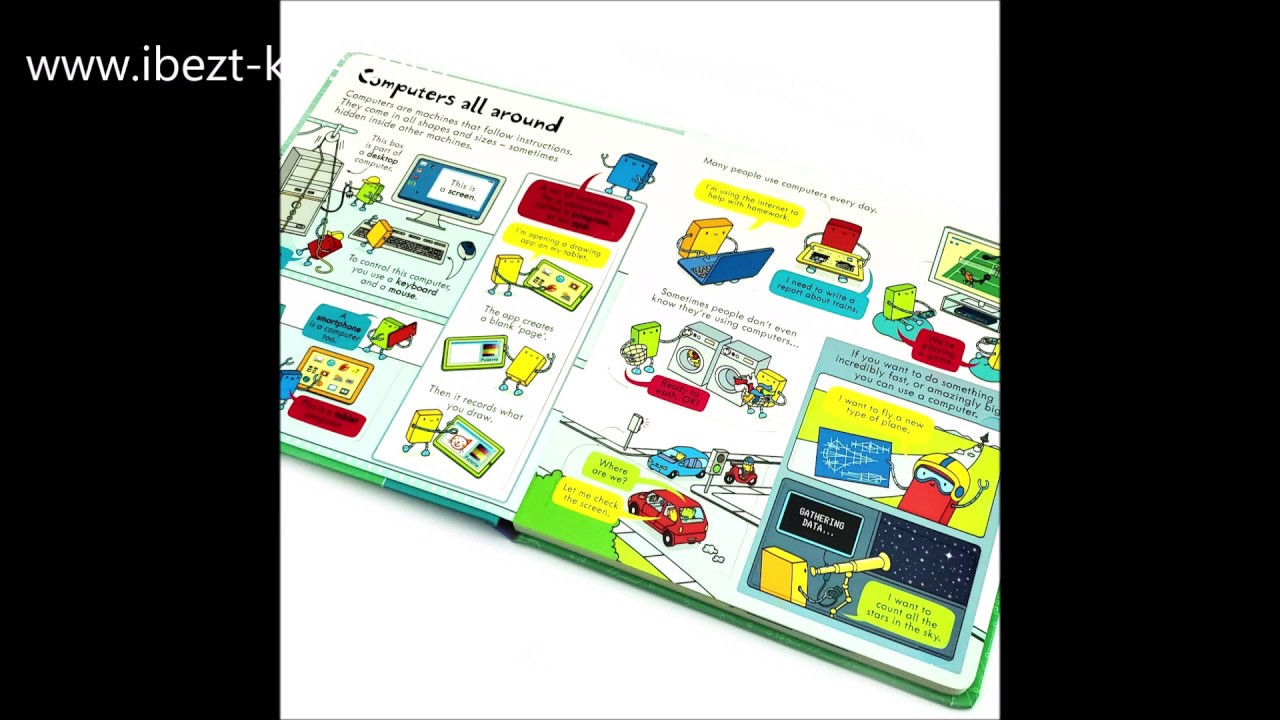 Usborne Look Inside How Computers Work - YouTube