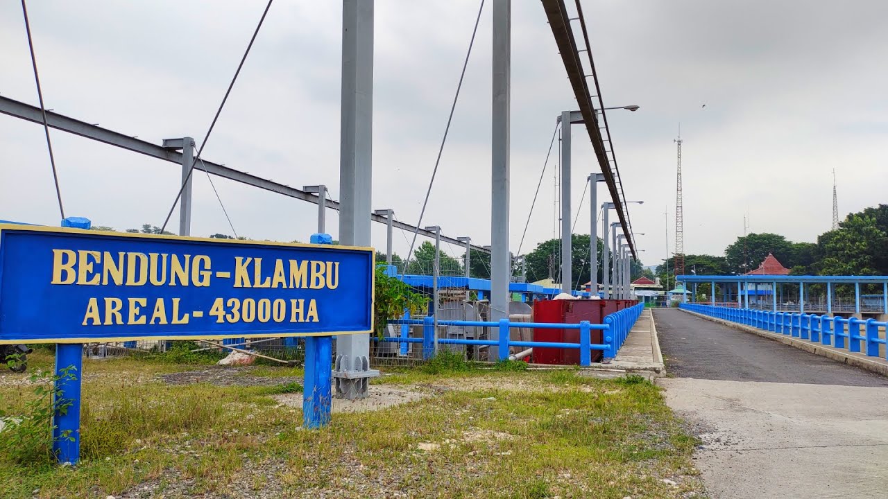 AREA PLTA BENDUNG KLAMBU GROBOGAN || Walking Around ~ Klambu, Purwodadi ...