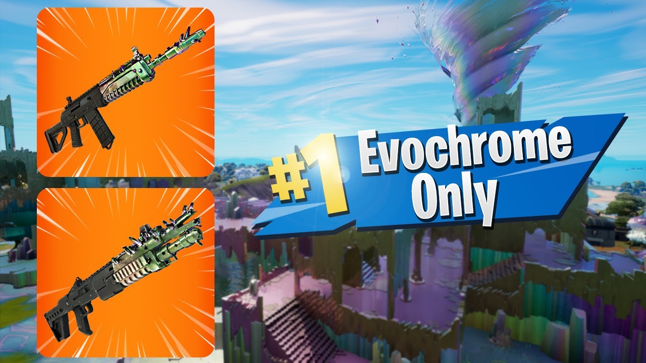 EVO CHROME WEAPONS ONLY CHALLENGE! | Fortnite - YouTube