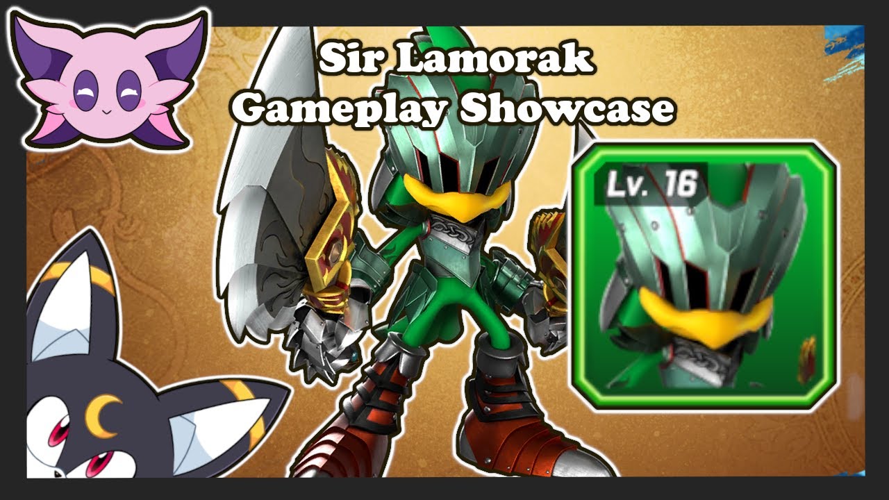 Max Level Sir Lamorak Gameplay Showcase With Commentary - YouTube