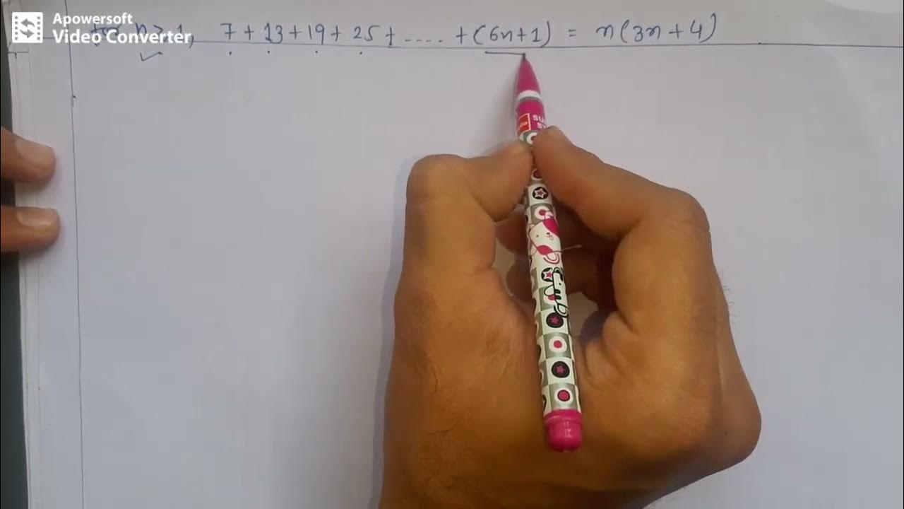 Lec8 Mathematical Induction With Examples - YouTube
