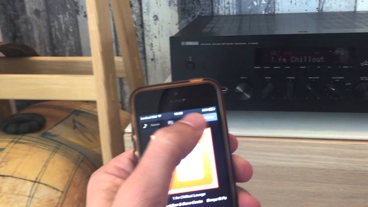 YAMAHA R-N602 upravljanje - YouTube