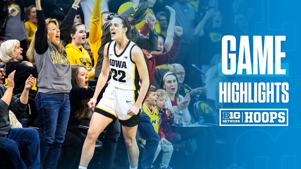 Michigan at Iowa | Highlights | Big Ten Women's Basketball | Feb. 15 ...