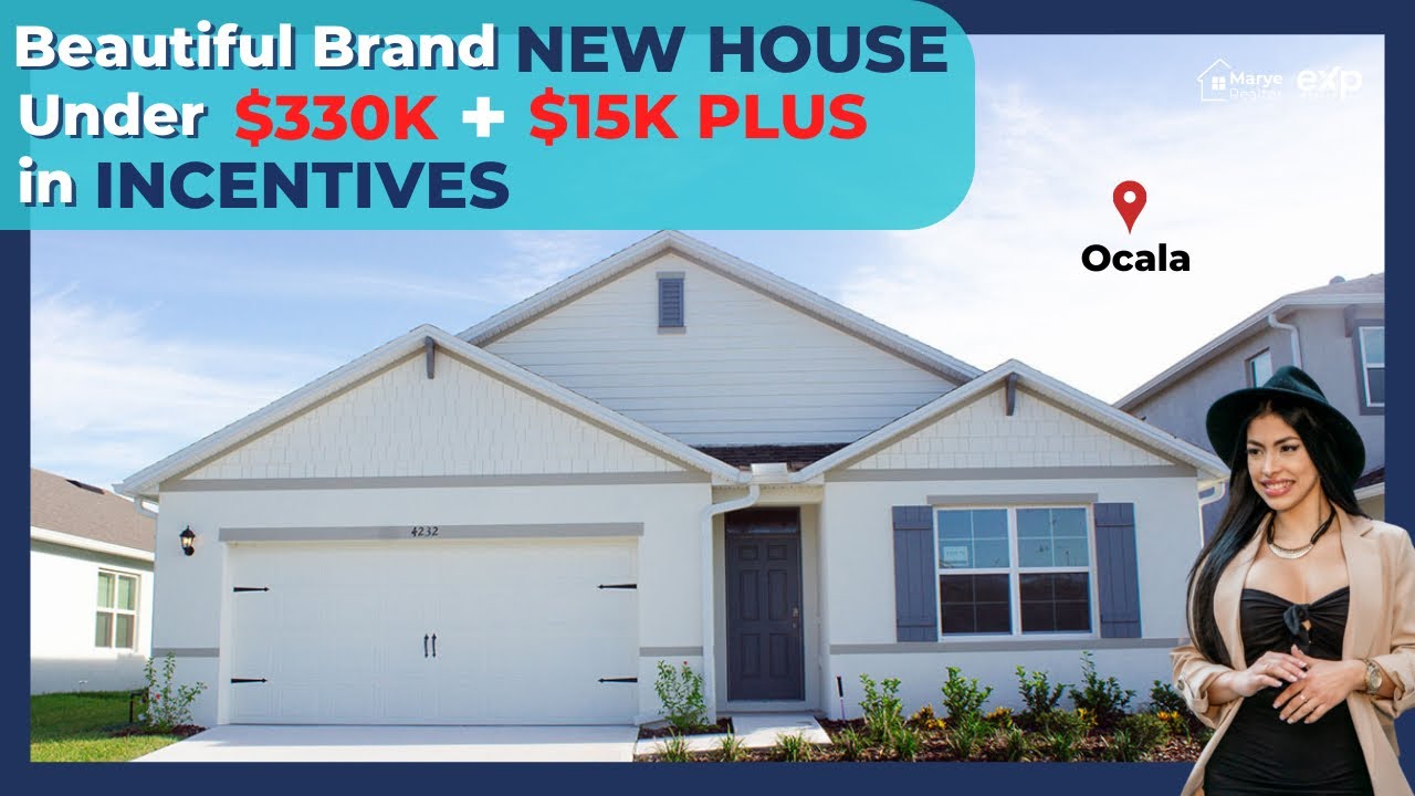 Beautiful Brand NEW HOUSE under $330K + $15,000 PLUS in Incentives🤩 ...
