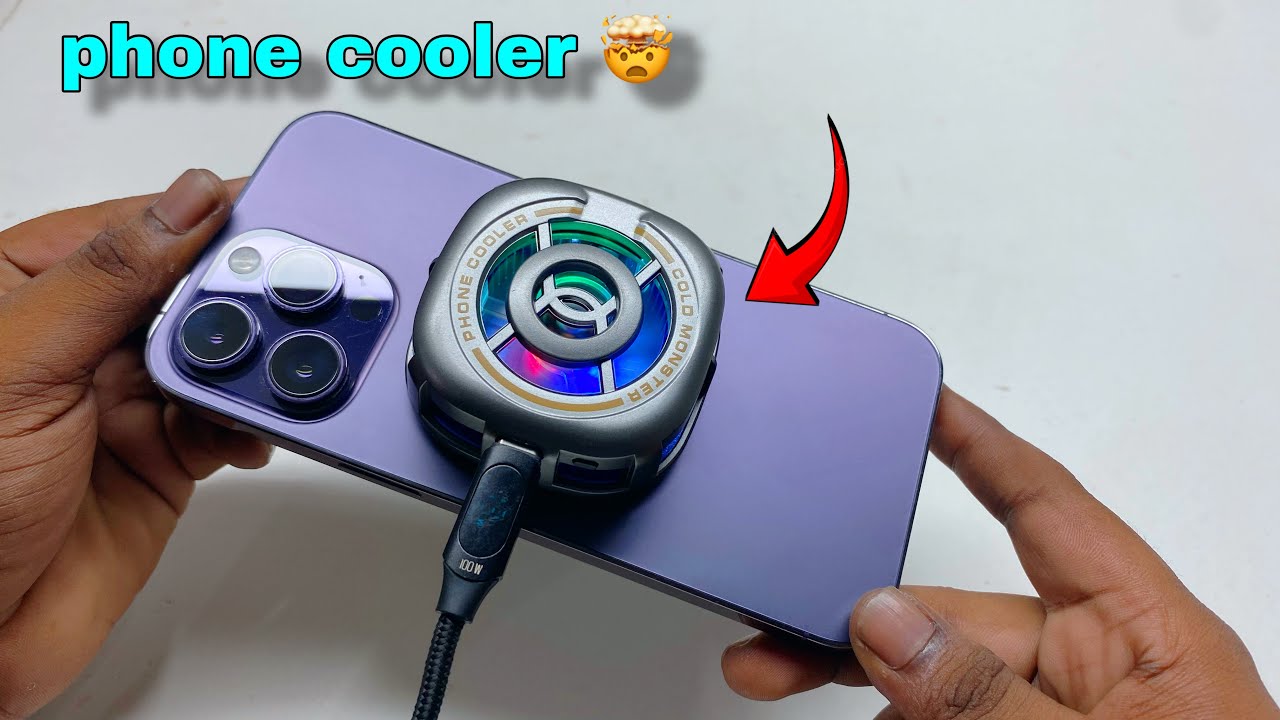 Best phone cooler review video | cool your phone like ice - YouTube