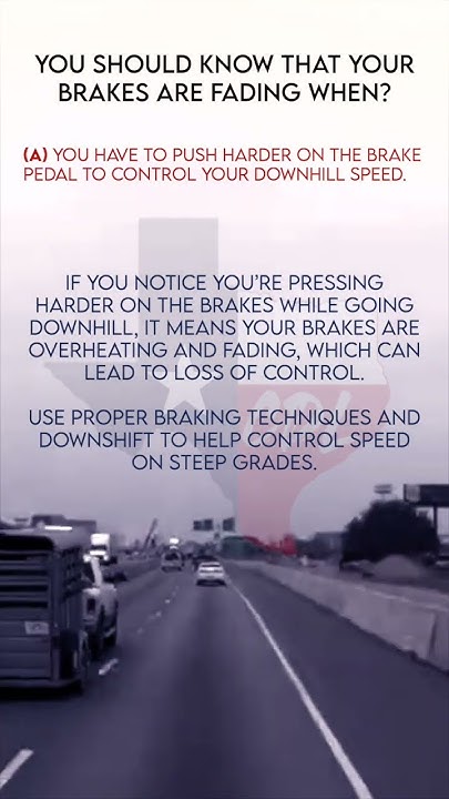 Texas CDL | Air Brakes Test - Question 1 of 50 - YouTube