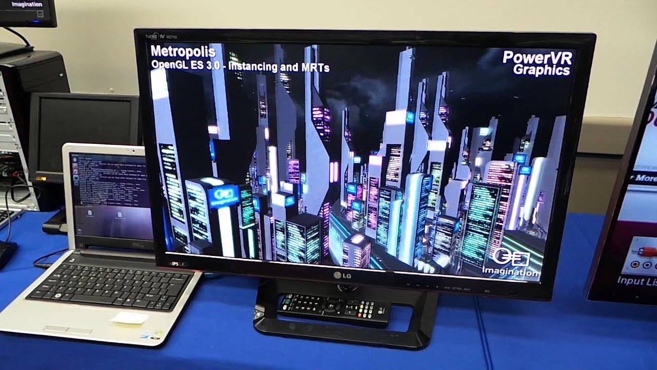 Imagination PowerVR Series 6 Rogue Demonstrated on LG Smart TV H13 ...