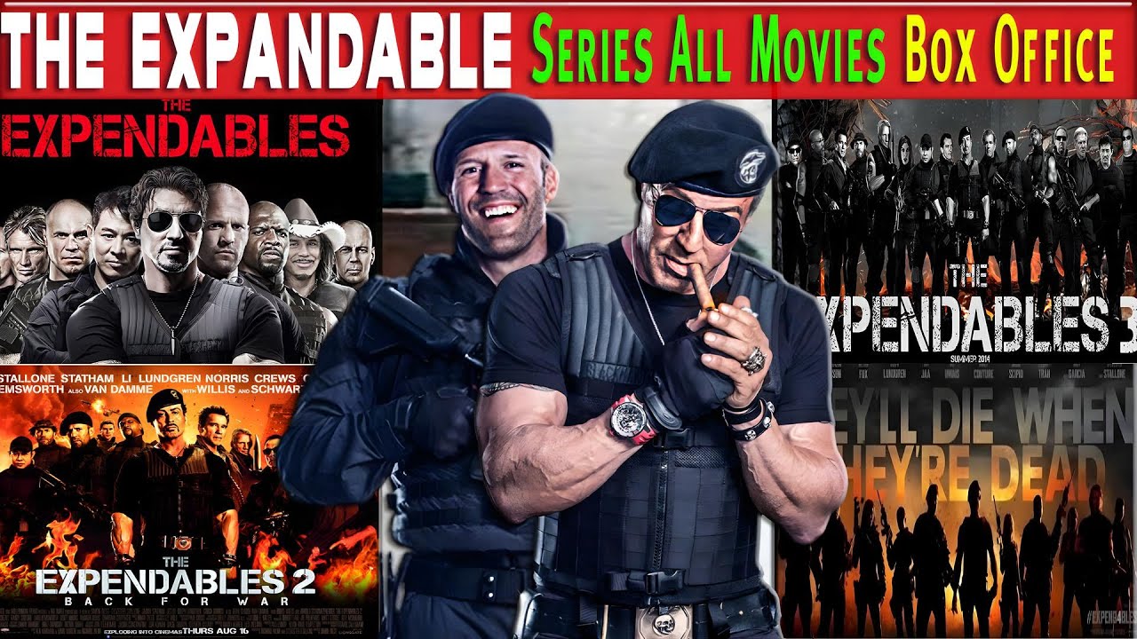 The Expandable Series All Movies Budget Life Time Box Office Collection ...