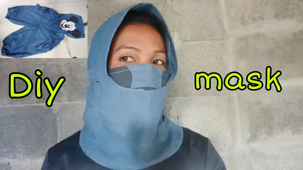 Diy Make a hat-style mask - YouTube