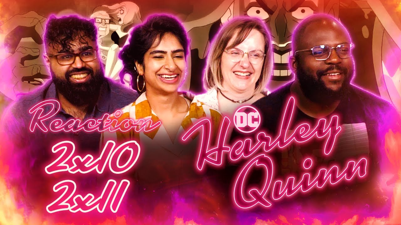 Joker's Back!? | Harley Quinn - 2x10 and 11 | Group Reaction - YouTube