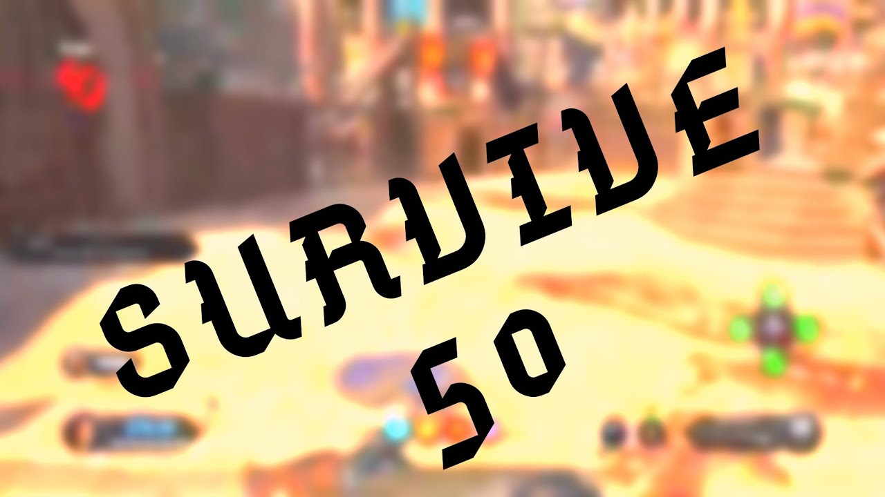 Survive round 50 (ZOMBIES) - YouTube