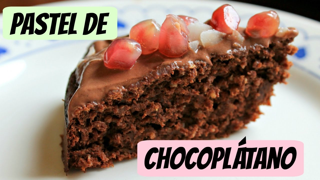 Pastel de CHOCOPLATANO - YouTube